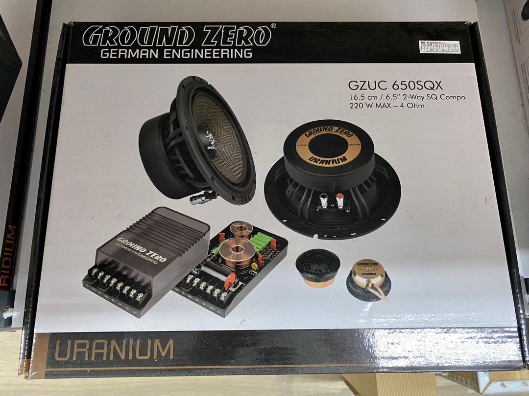 Ground zero Uranium Component speakers, Car Accessories, Accessories on Carousell