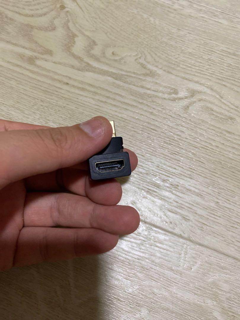 HDMI to VGA Adapter( L shape), Electronics, Computer Parts ...