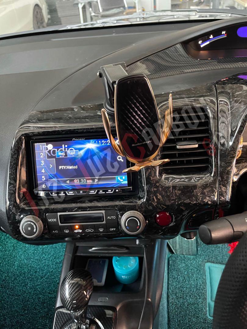 Honda Civic FD2 Forged Carbon fiber dashboard set, Car Accessories ...