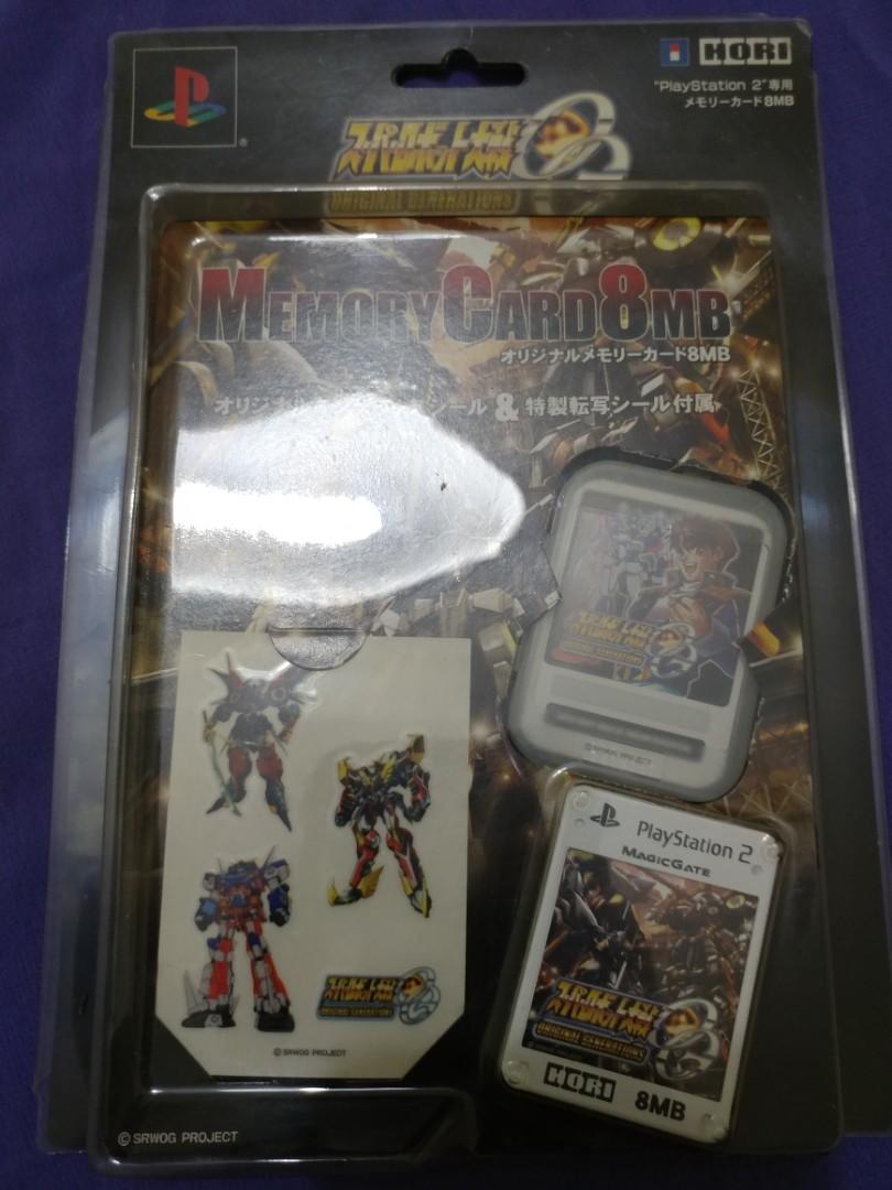 Hori Banpresto 眼鏡廠 PS2 Super Robot Wars OG SRW OG 超級機械人大戰 特別版 8MB 記憶卡 ...
