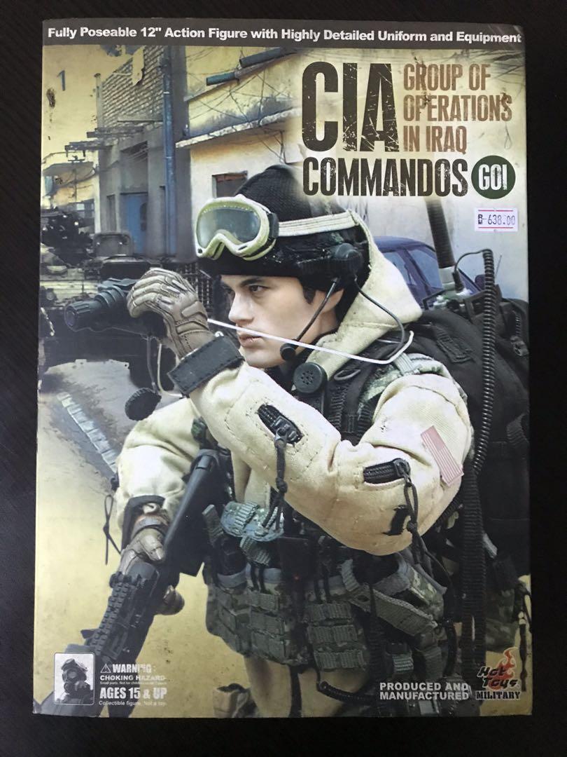 Hot Toys 1/6 Soldier - CIA Commandos Group Of Operations In Iraq (GOI ...