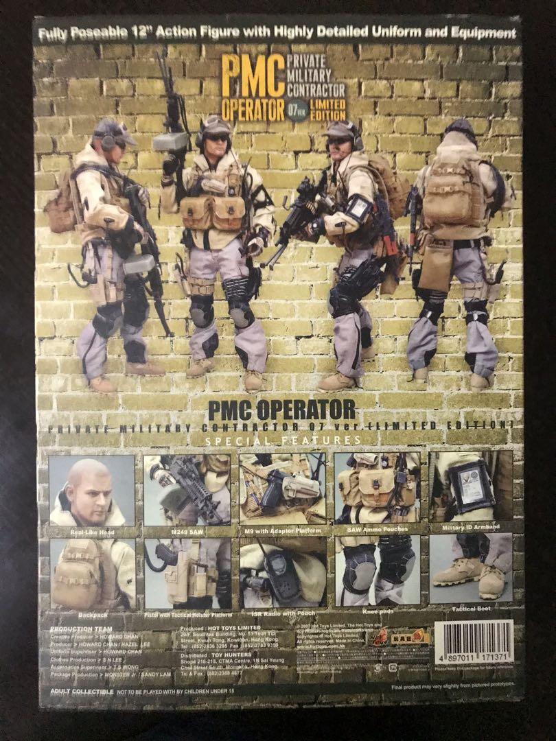 Hot Toys 1/6 Soldier - PMC Operator Private Military Contractor 07 Ver ...
