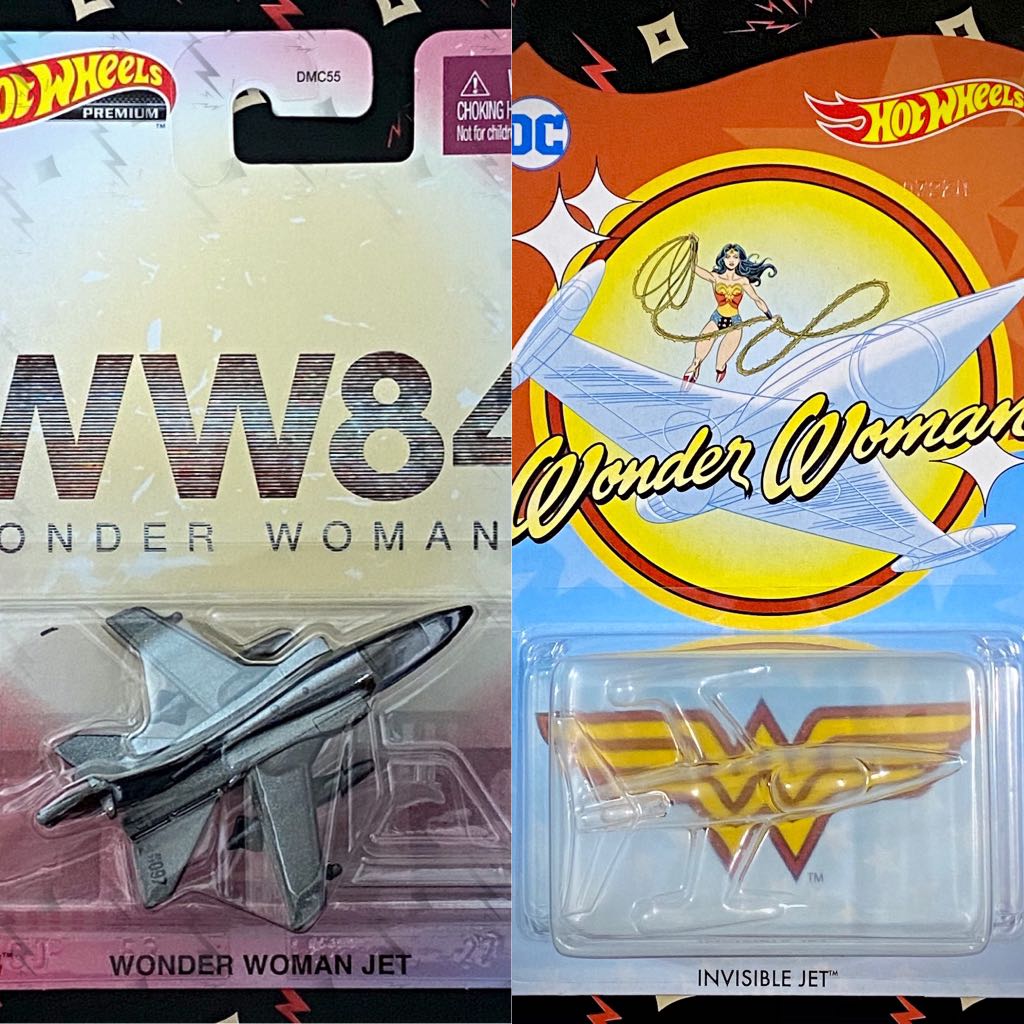 Hot Wheels WONDER WOMAN Jet WW84 - Hotwheels Invisible Jet, Hobbies ...