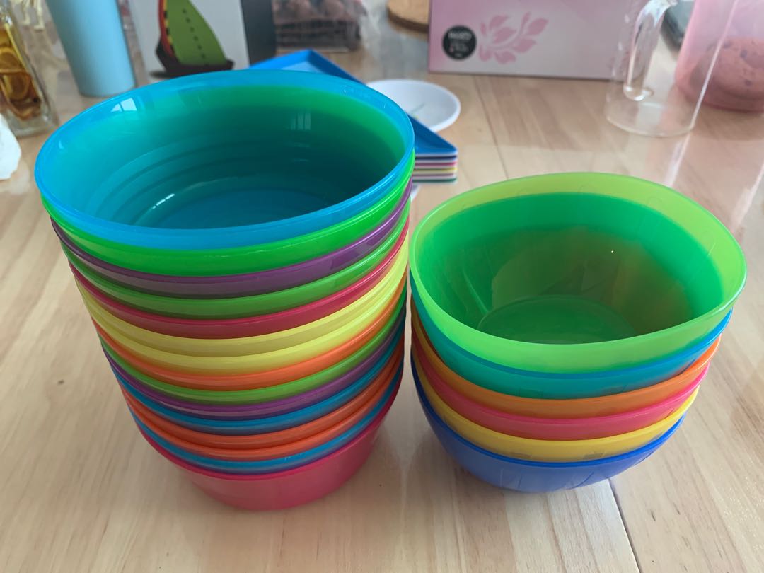 IKEA children bowls, Furniture & Home Living, Kitchenware & Tableware ...