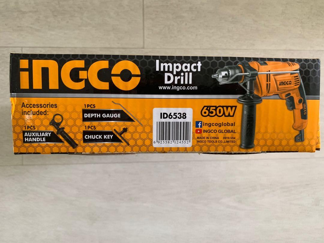 INGCO ID6538 650W IMPACT DRILL, Everything Else on Carousell