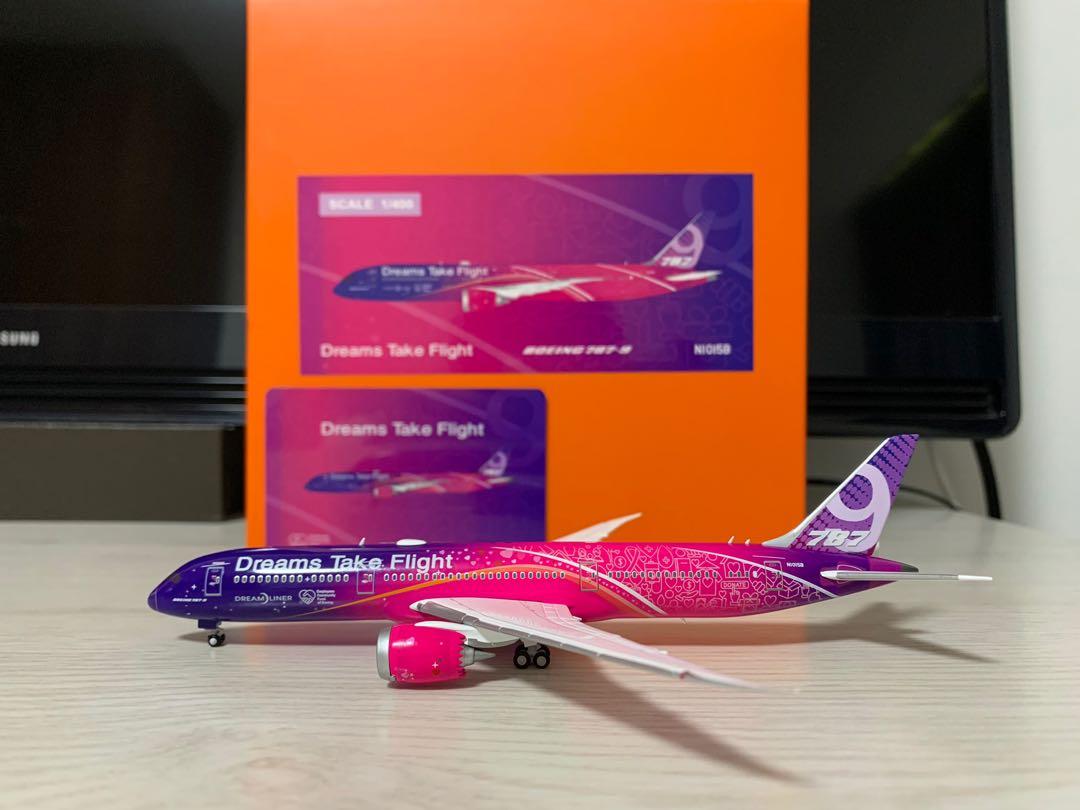 JC Wings Boeing B787-9 ‘Dreams Take Flight’ livery N1015B, Hobbies ...