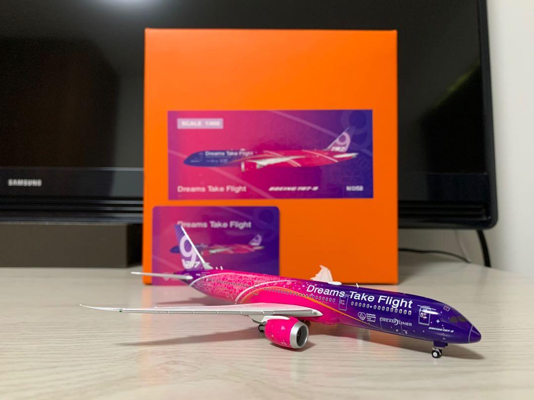 JC Wings Boeing B787-9 ‘Dreams Take Flight’ livery N1015B, Hobbies ...