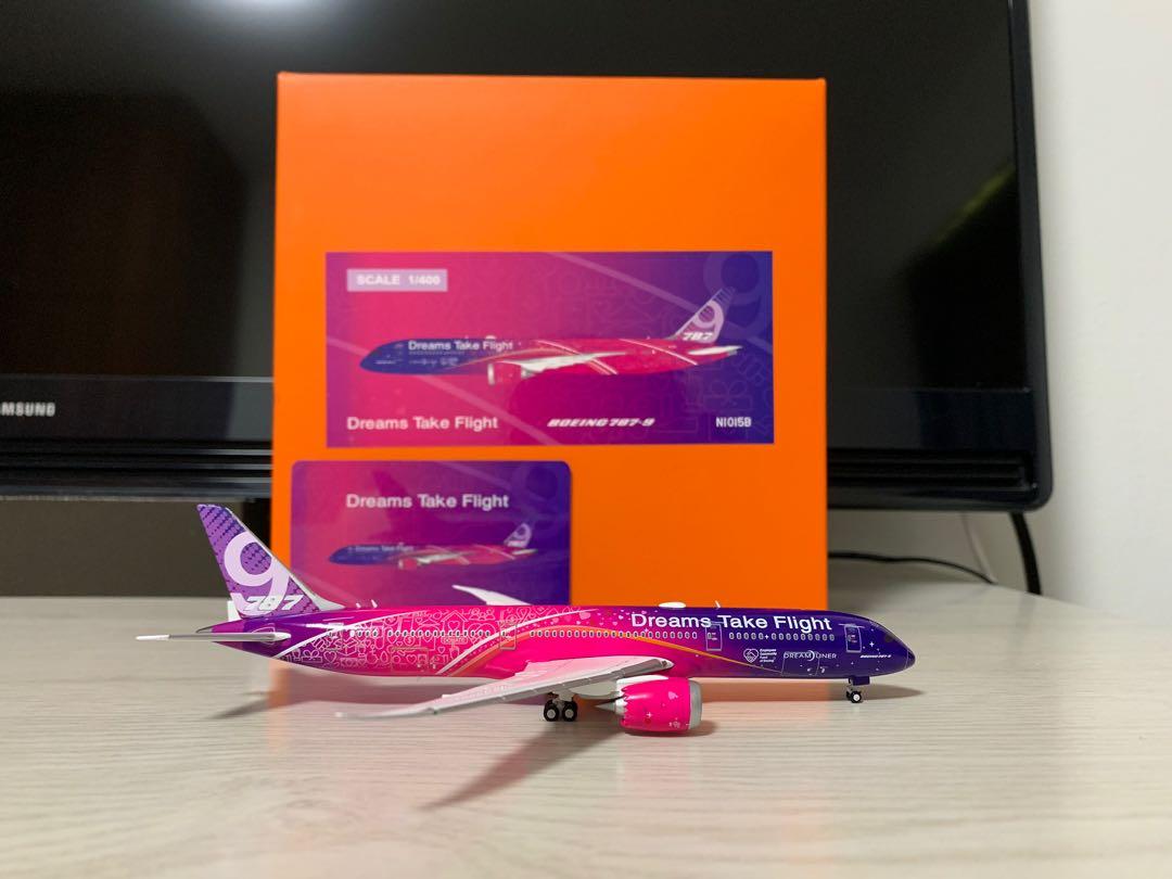 JC Wings Boeing B787-9 ‘Dreams Take Flight’ livery N1015B, Hobbies ...