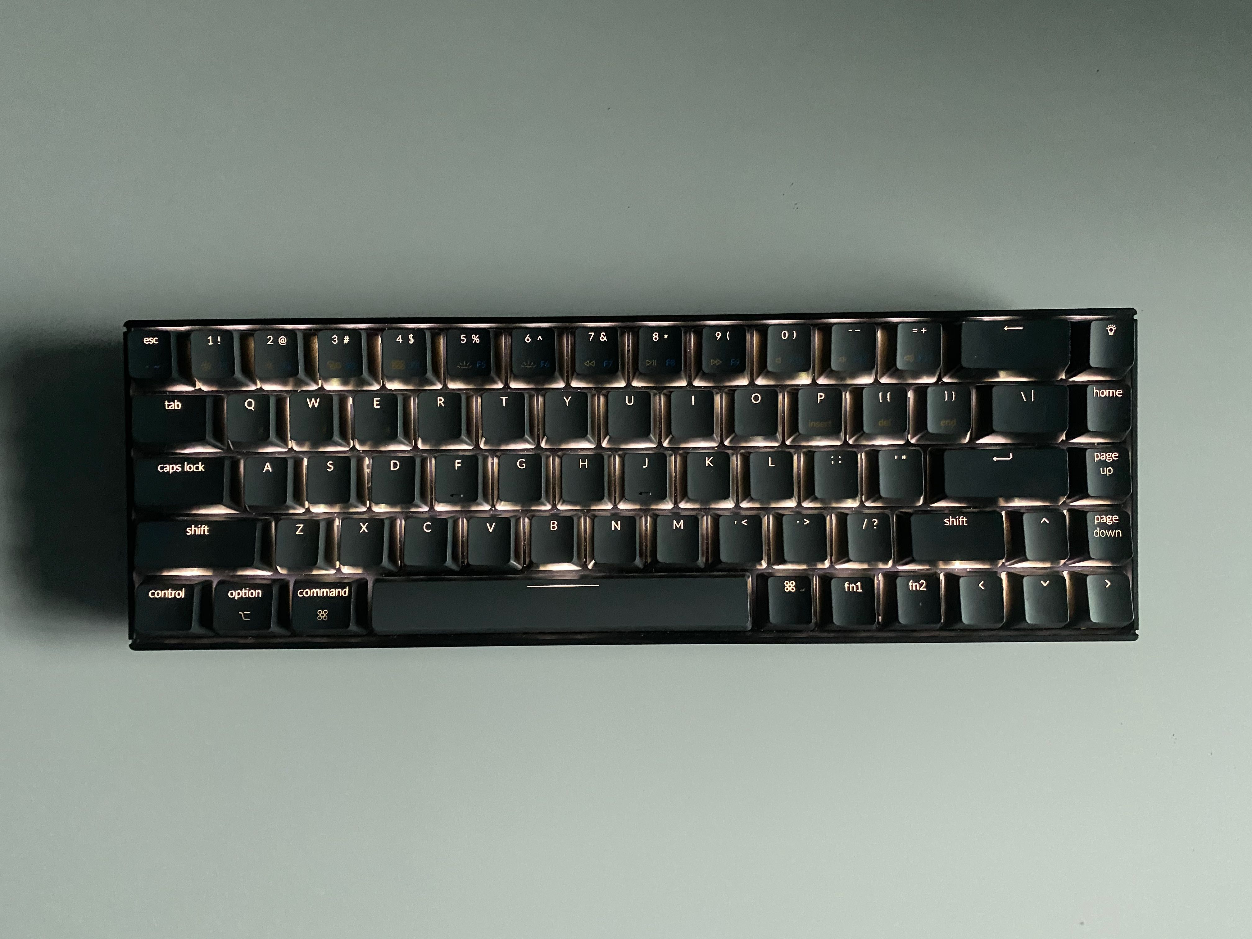 Keychron K6 (White Backlight / Red Switch), Computers & Tech, Parts ...