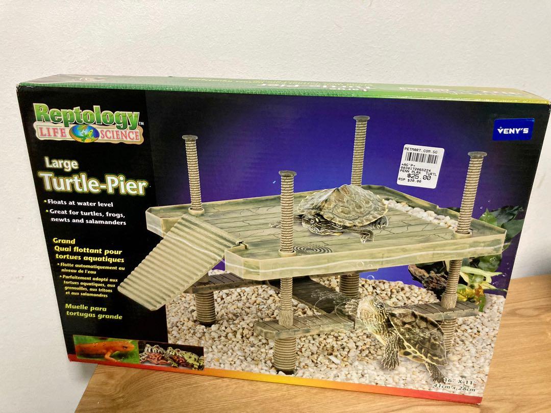 Large terrapin / turtle basking floating platform, Pet Supplies, Homes ...