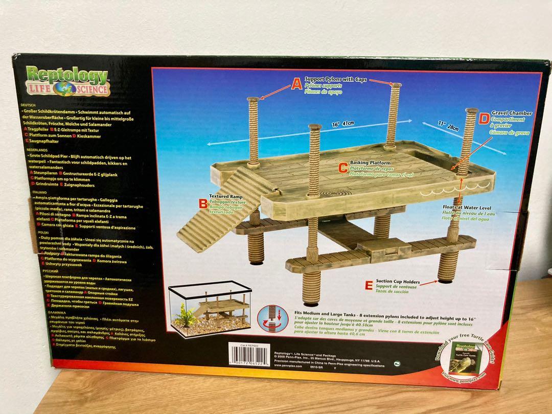 Large terrapin / turtle basking floating platform, Pet Supplies, Homes ...