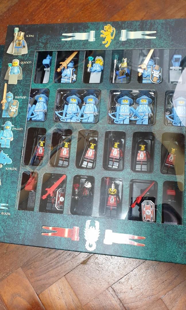 Lego castle Knight's kingdom chess set, Hobbies & Toys, Toys & Games on ...