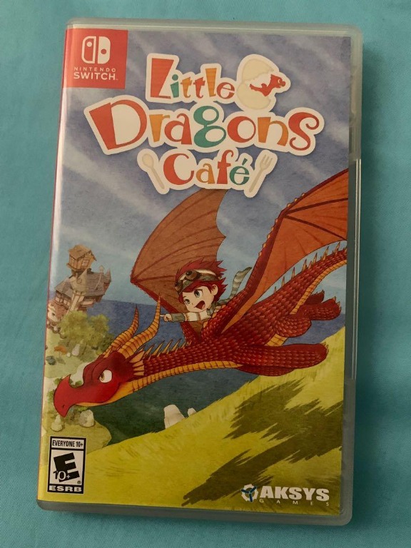 Little Dragon's Cafe - Nintendo Switch - Cute Game raising a pet dragon ...