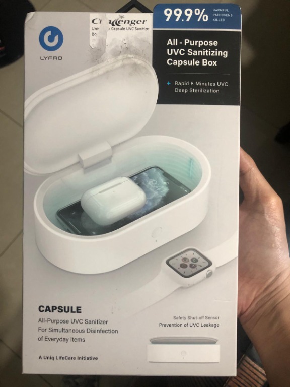 LYFRO All Purpose UVC Sanitizing Capsule Box, Mobile Phones & Gadgets ...