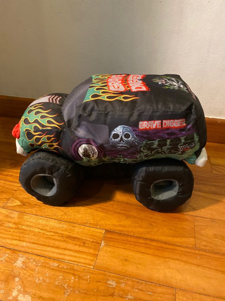 Monster Jam plush truck, Hobbies & Toys, Toys & Games on Carousell