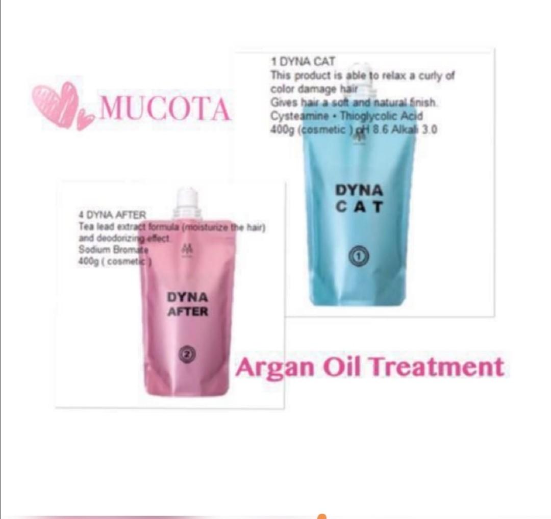 Mucota Dyna Hair Straightening Salon Treatment, Beauty & Personal Care, Hair on Carousell