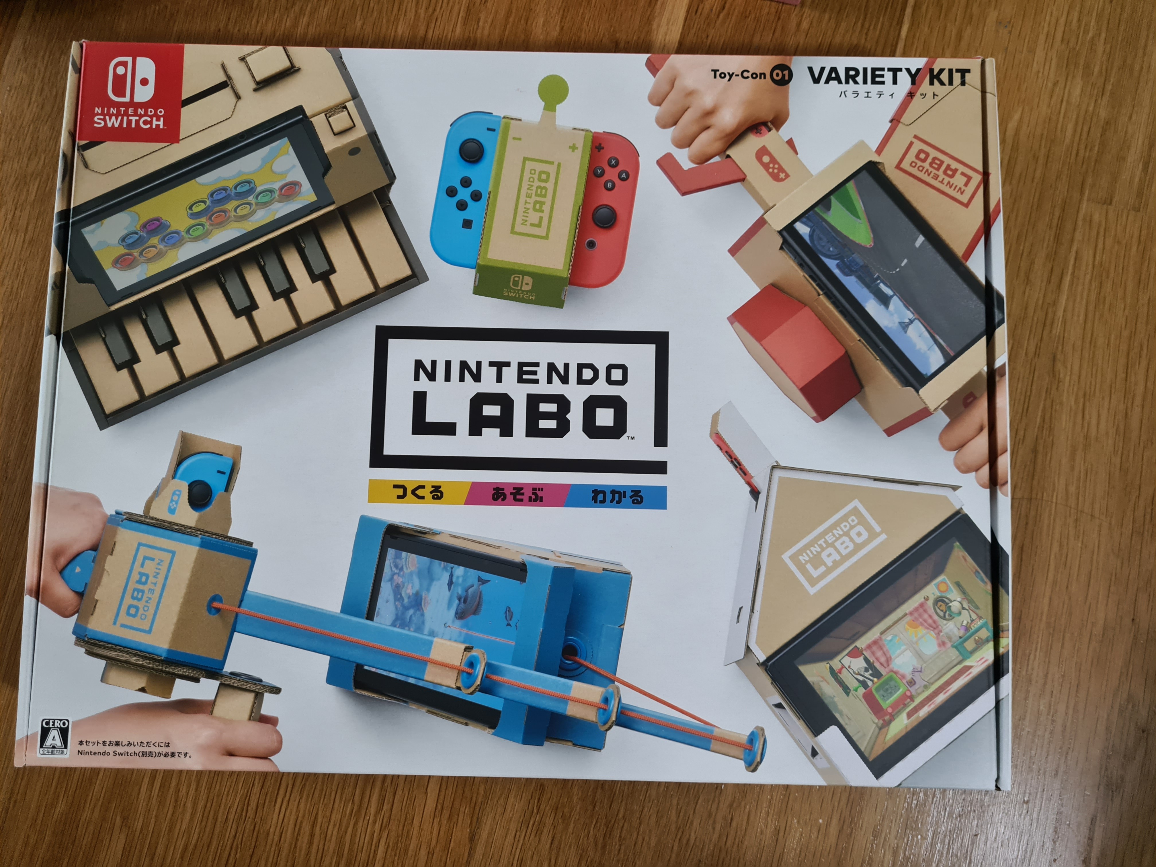 Nintendo Switch Labo Variety Kit, Video Gaming, Video Games, Nintendo ...