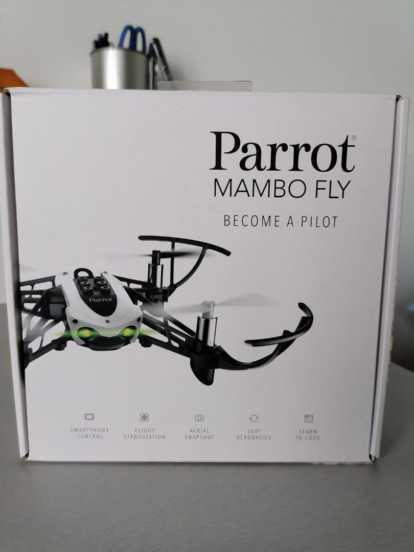 Parrot mambo fly drone, Photography, Drones on Carousell