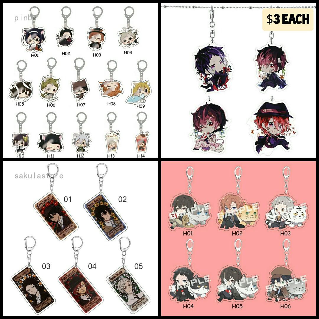 [PO] Bungou Stray Dogs bungo stray dogs BSD anime merch stand standee ...