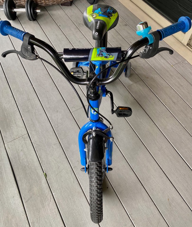 Polygon Crosser 16'' Kids Bike Blue, Sports Equipment, Bicycles & Parts ...