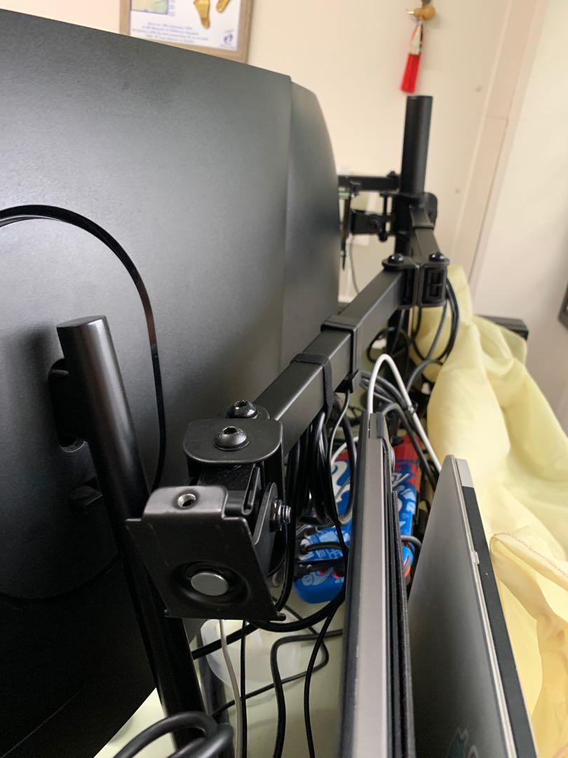 Prism Vantage Triple Monitor Arm, Computers & Tech, Parts & Accessories ...