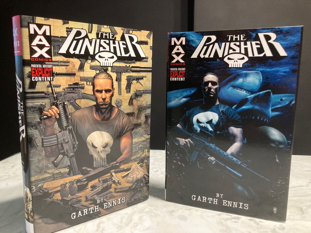 Punisher Max by Garth Ennis Omnibus Vol 1-2 HC(Complete Set), Hobbies & Toys, Memorabilia ...