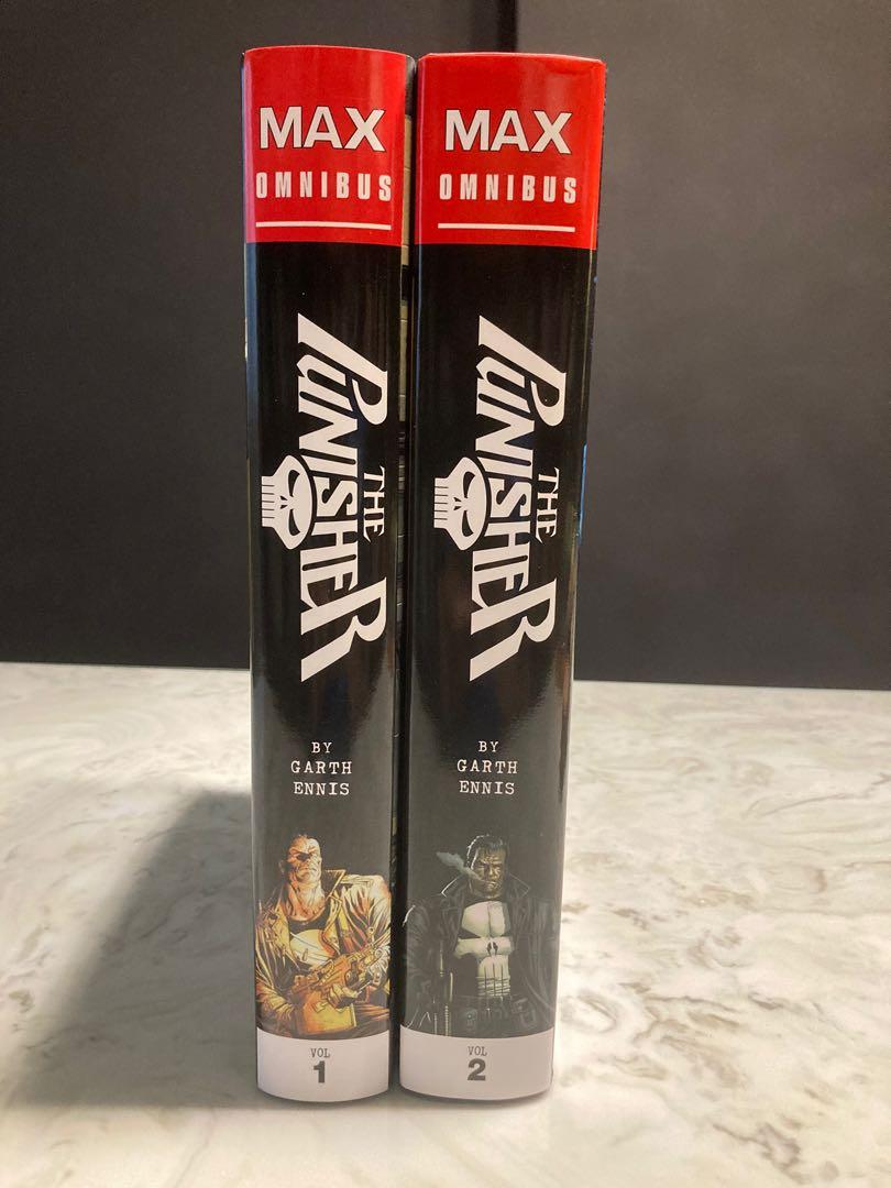 Punisher Max by Garth Ennis Omnibus Vol 1-2 HC(Complete Set), Hobbies & Toys, Memorabilia ...