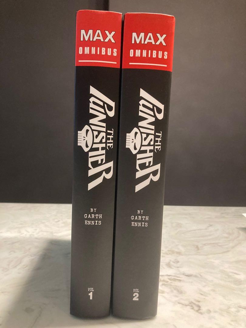 Punisher Max by Garth Ennis Omnibus Vol 1-2 HC(Complete Set), Hobbies & Toys, Memorabilia ...