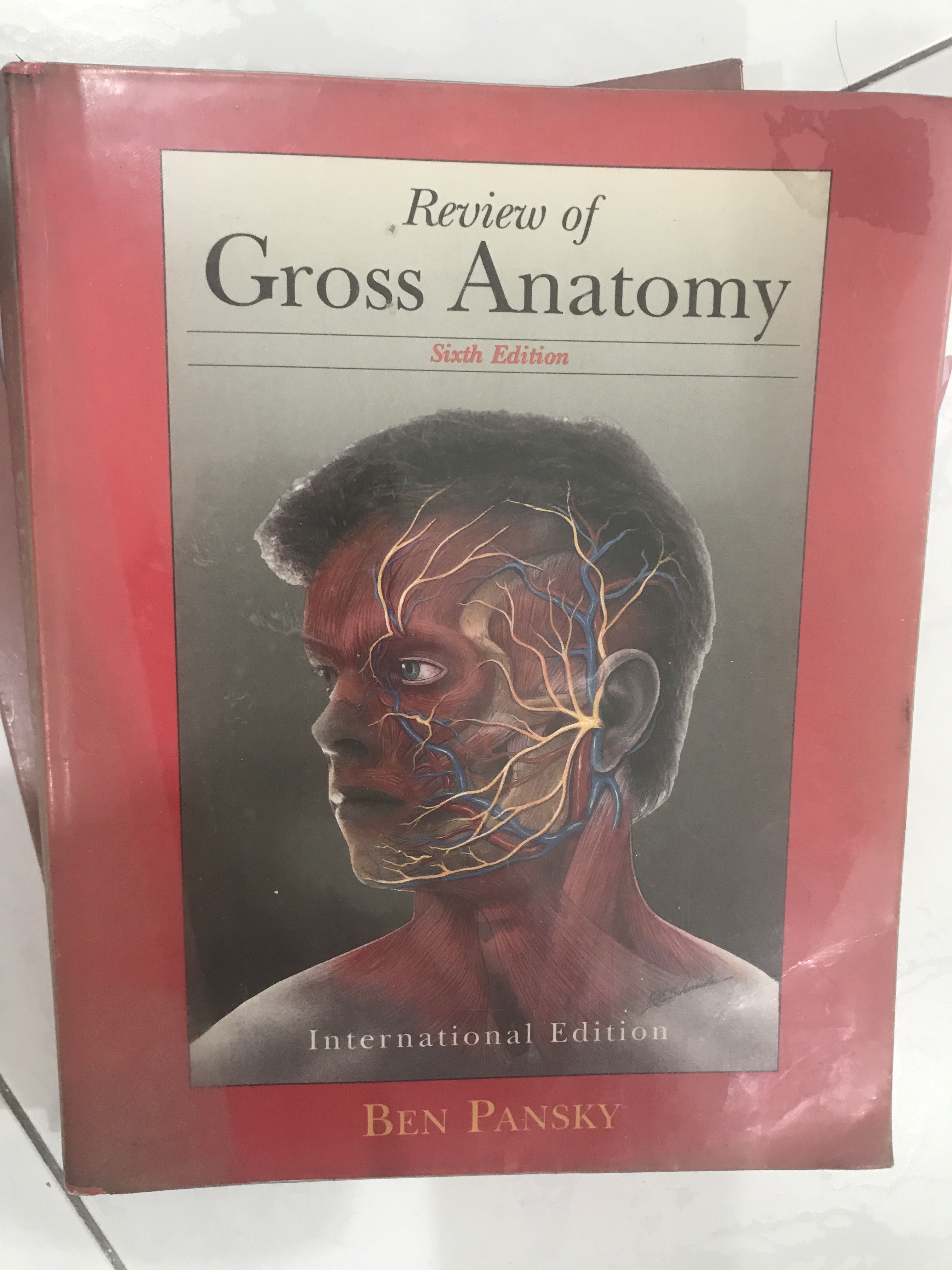 Review of Gross Anatomy Sixth Edition by Ben Pansky, Hobbies & Toys ...