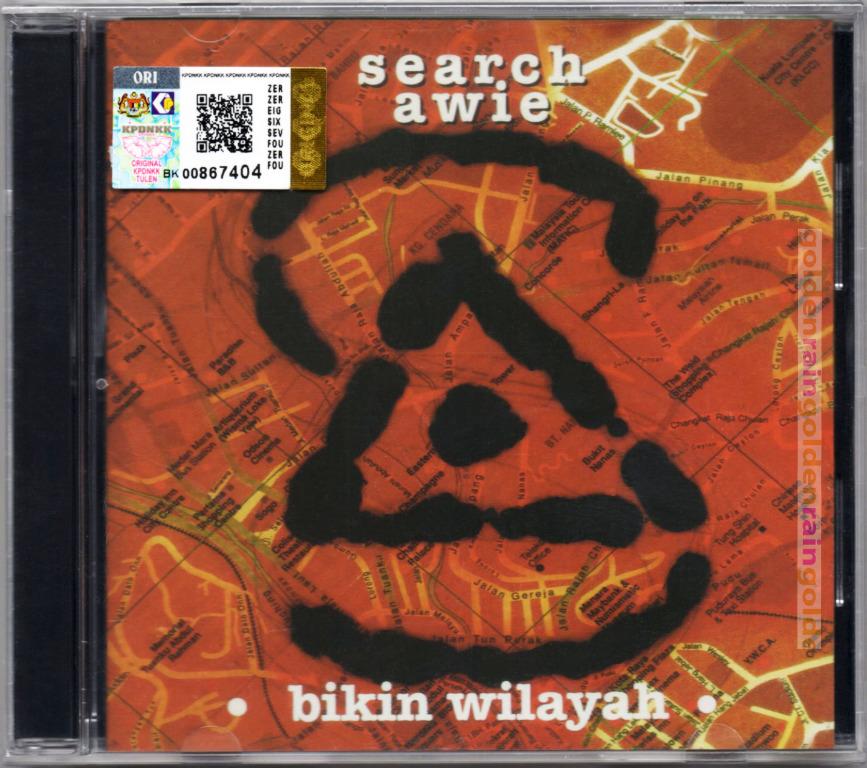 SEARCH (Amy) & AWIE (Wings) - Bikin Wilayah 1998 BMG MUSIC ORIGINAL CD ...