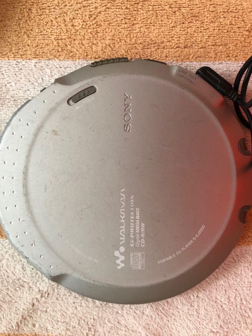 Sony CD Walkman D-Ej2000, Audio, Portable Music Players on Carousell