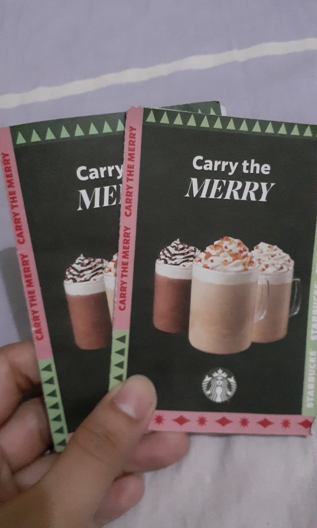 Starbucks Stickers 2021, Tickets & Vouchers, Store Credits on Carousell