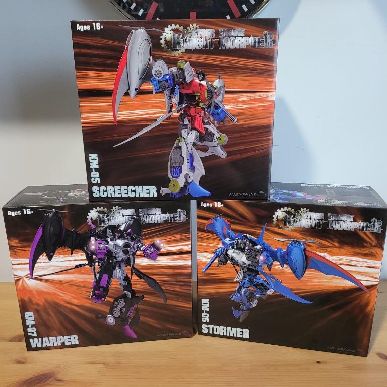 [SUPER RARE] Transformers Mastermind creations Knight Morpher Airborne ...