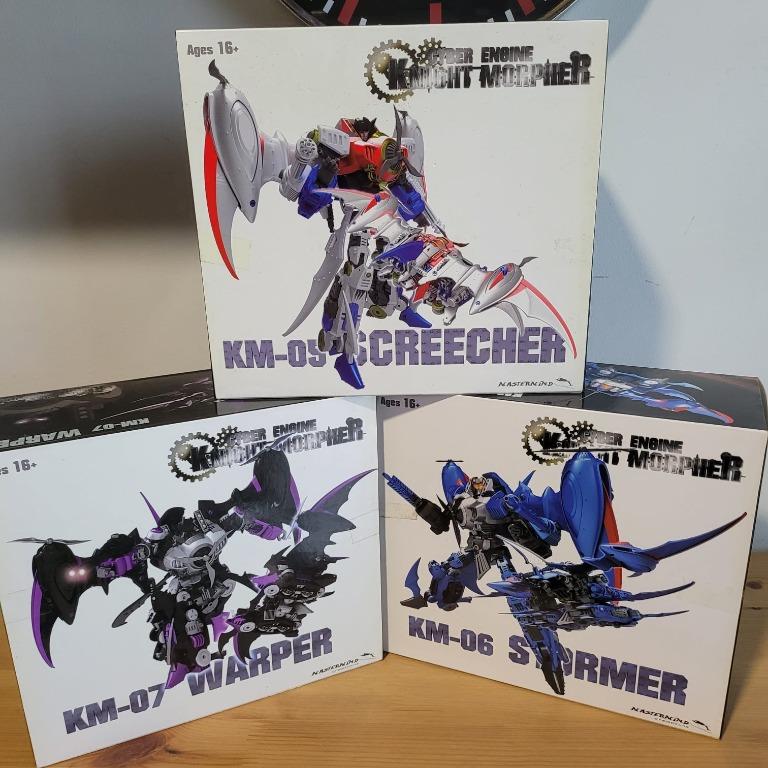 [SUPER RARE] Transformers Mastermind creations Knight Morpher Airborne ...