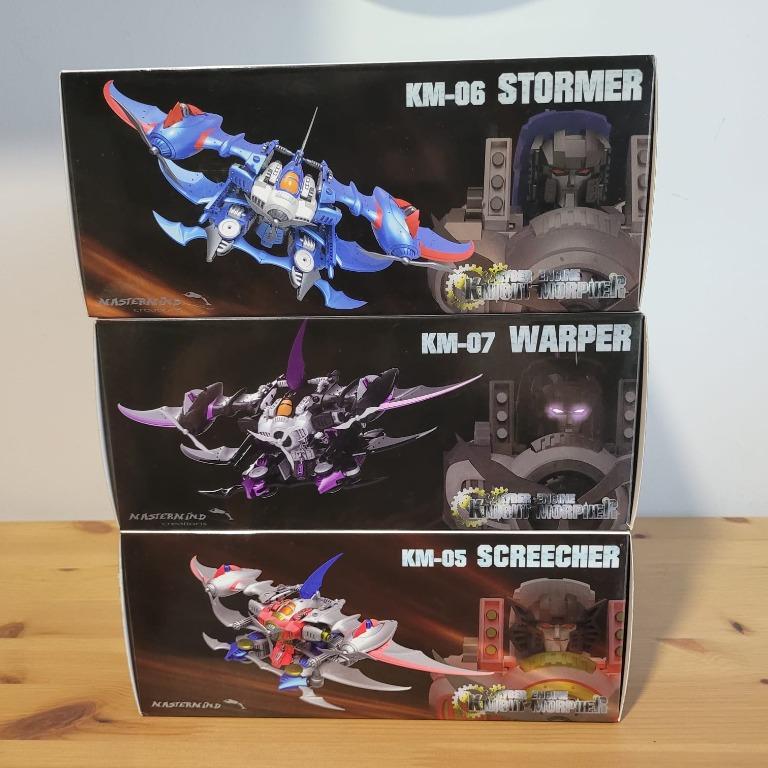 [SUPER RARE] Transformers Mastermind creations Knight Morpher Airborne ...
