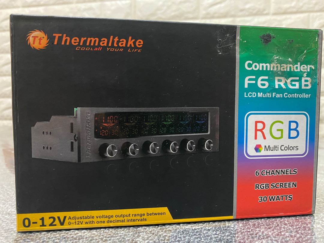Thermaltake F6 Commander RGB Fan Controller, Computers & Tech, Parts ...