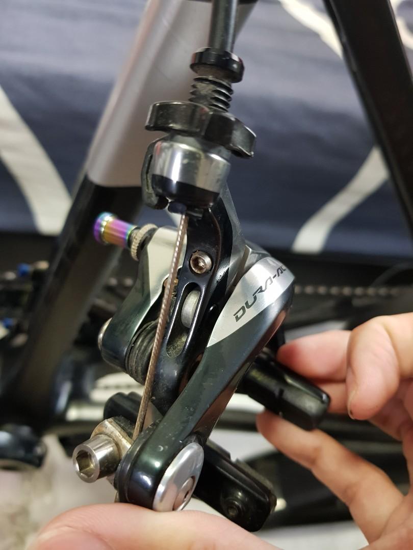 Titanium Brake Caliper Pivot Bolt | Rim Brake Dura ace ultegra 105 5800 ...