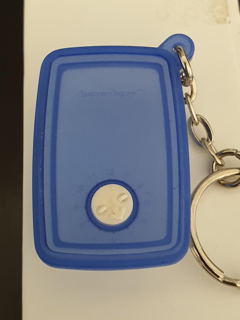 Tupperware container keychain, Furniture & Home Living, Home Decor ...