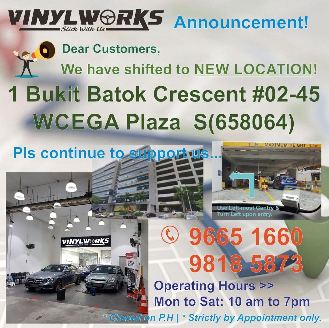 Vehicle Vinyl Sticker Application Services Workshop, Car Accessories ...