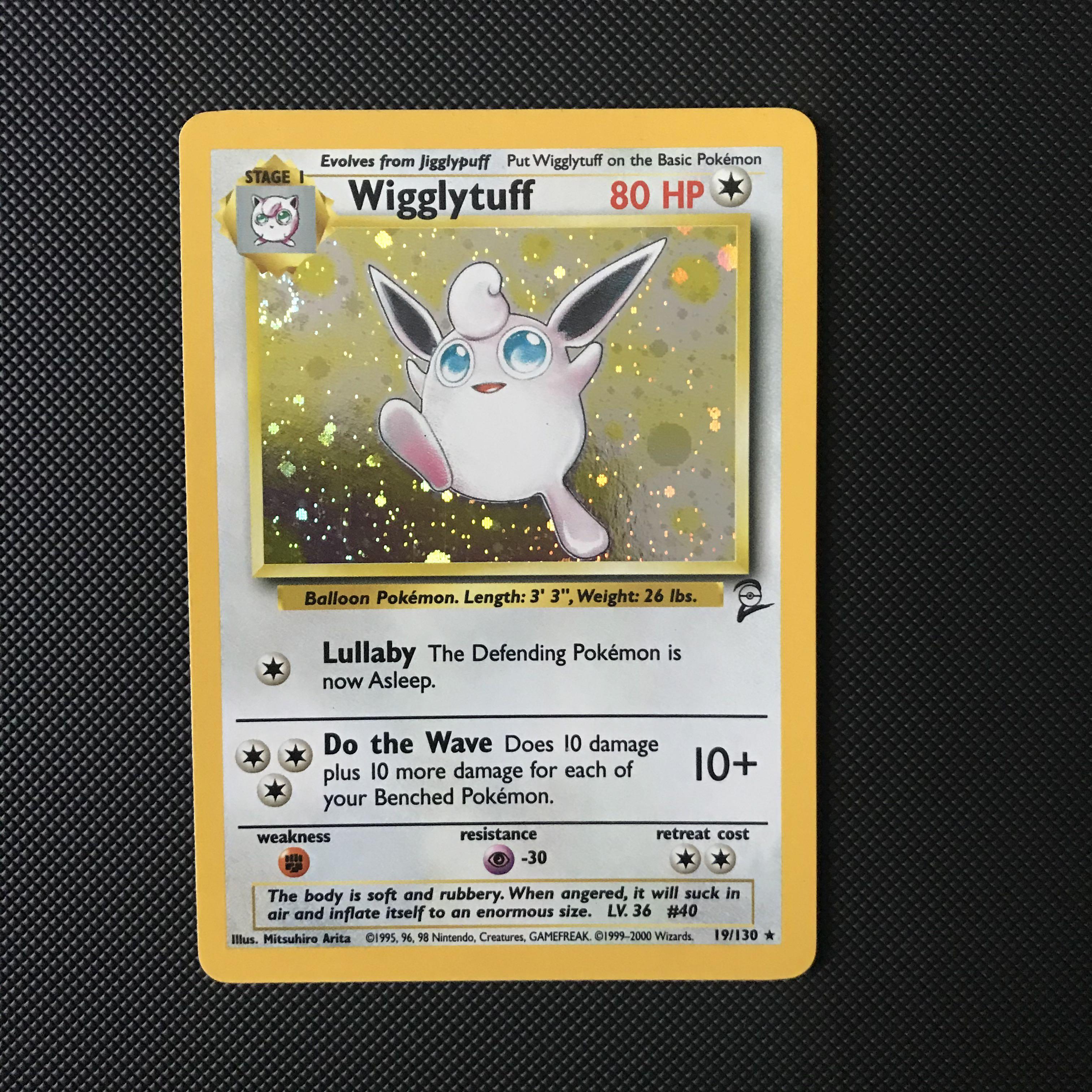 Wigglytuff Pokemon Card