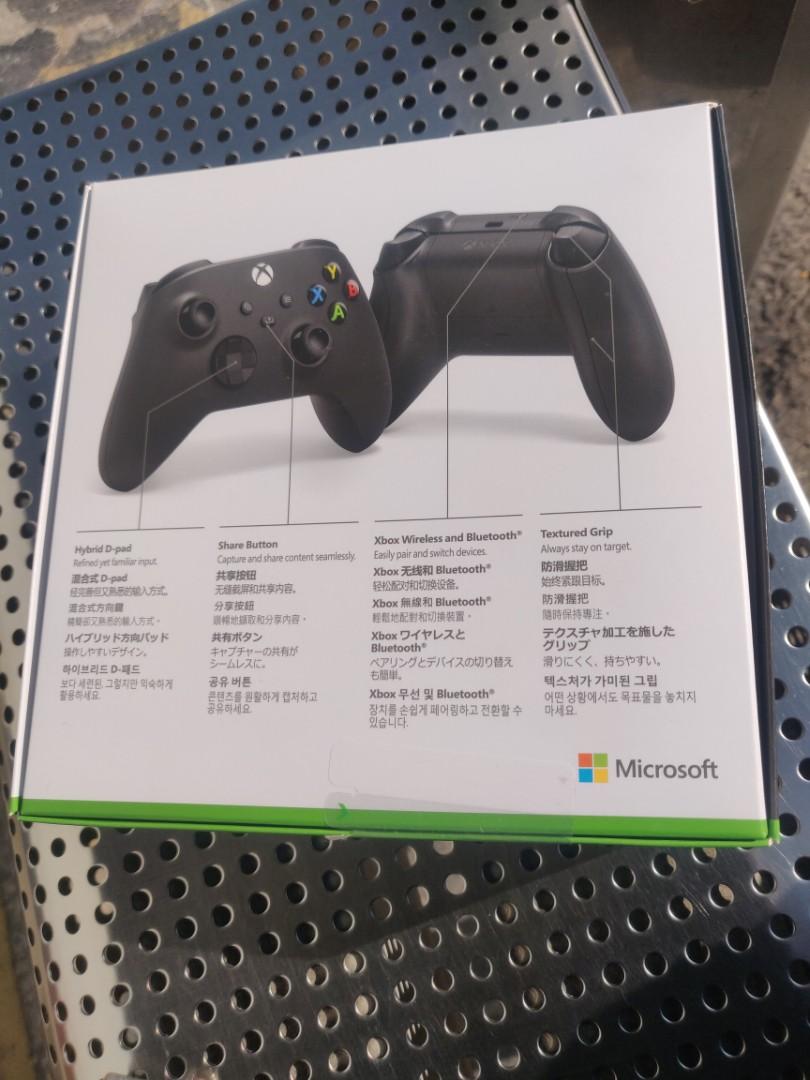 Xbox Controller (Carbon Black) (USB-C) ( XBOX SERIES X/S, XBOX ONE ...