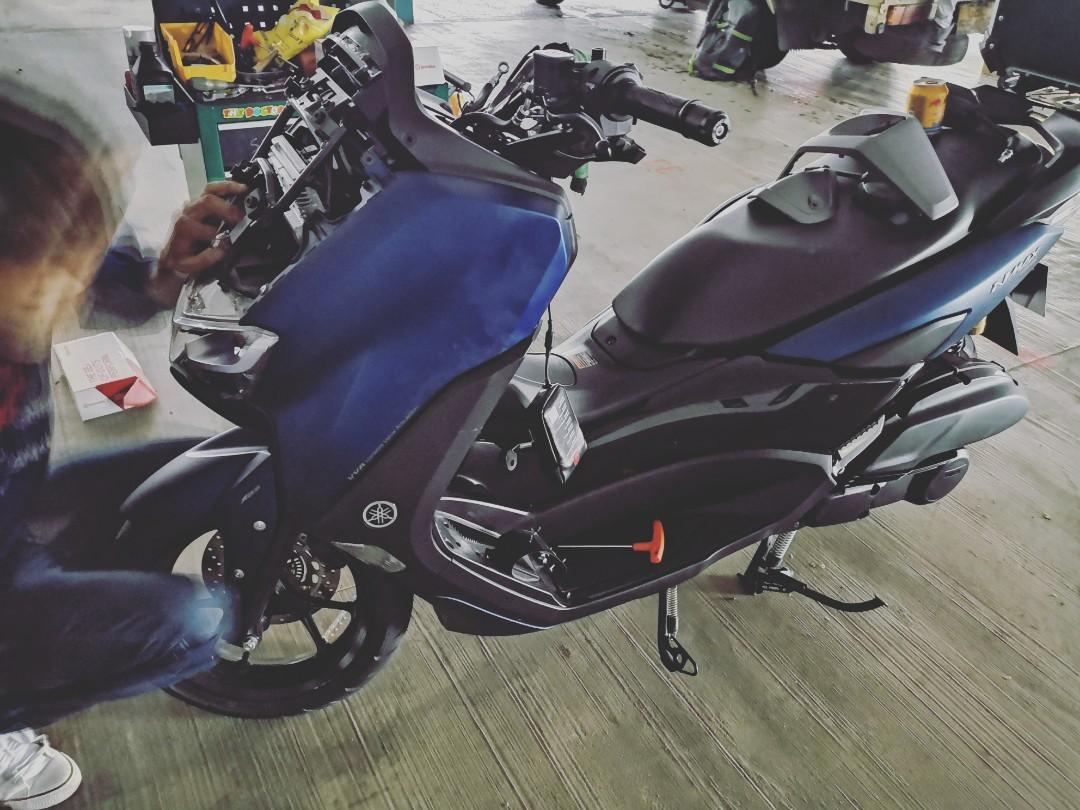 Yamaha NMAX 2020 brake masterpump upgrade Brembo 15RCS, Motorcycles ...