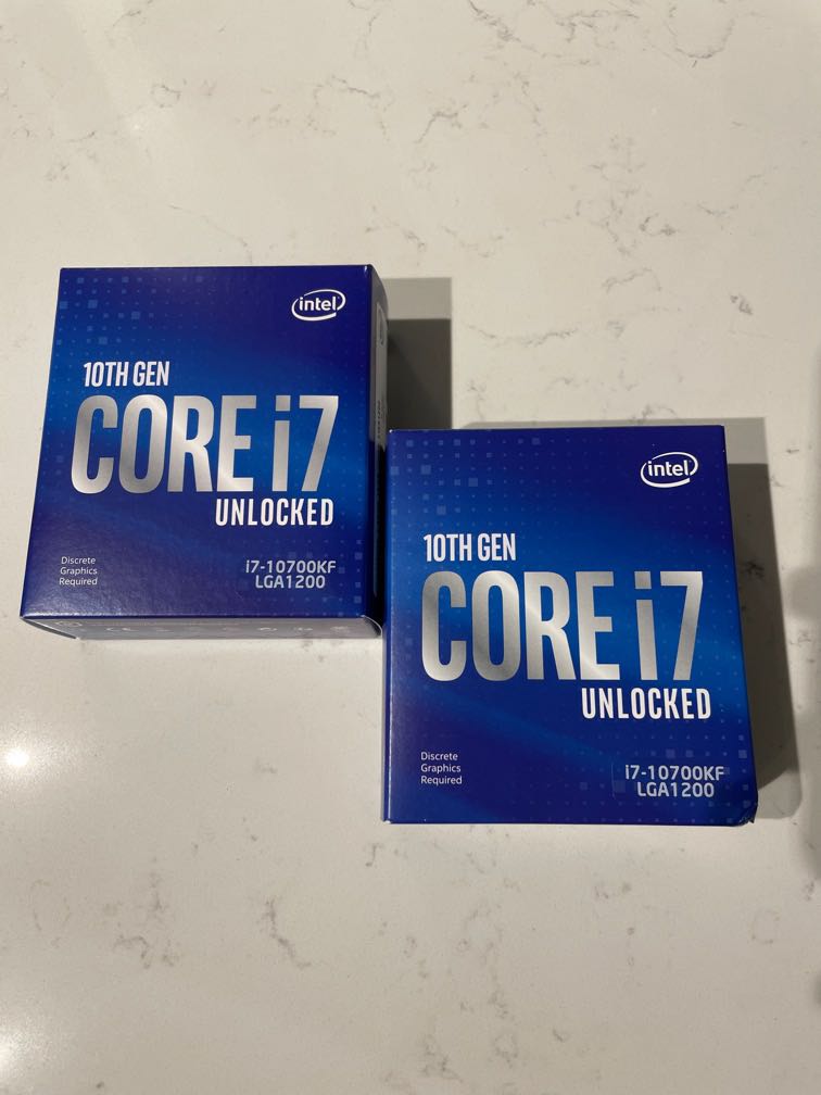 10th Gen Intel Core i7-10700KF 8C/16T Unlocked CPU, Computers & Tech ...