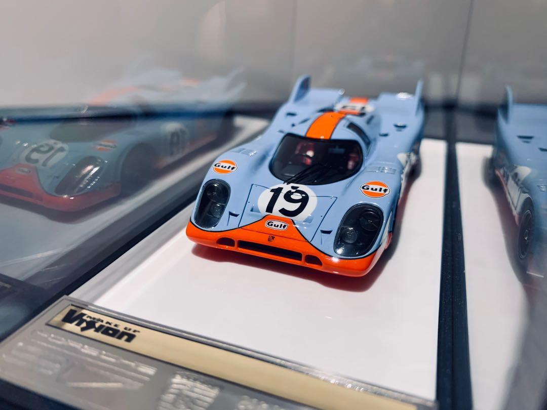1/43 Makeup Eidolon Vision Porsche 917K 917 經典19號 Gulf Blue Le Mans 24 ...