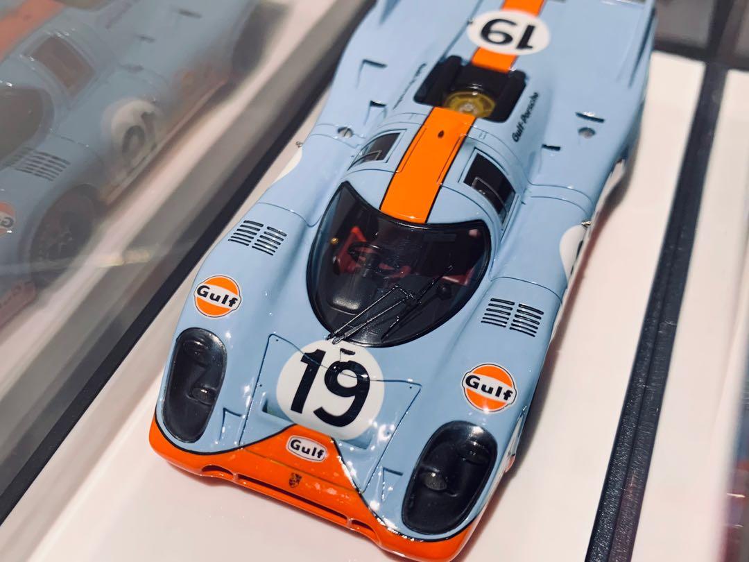 1/43 Makeup Eidolon Vision Porsche 917K 917 經典19號 Gulf Blue Le Mans 24 ...