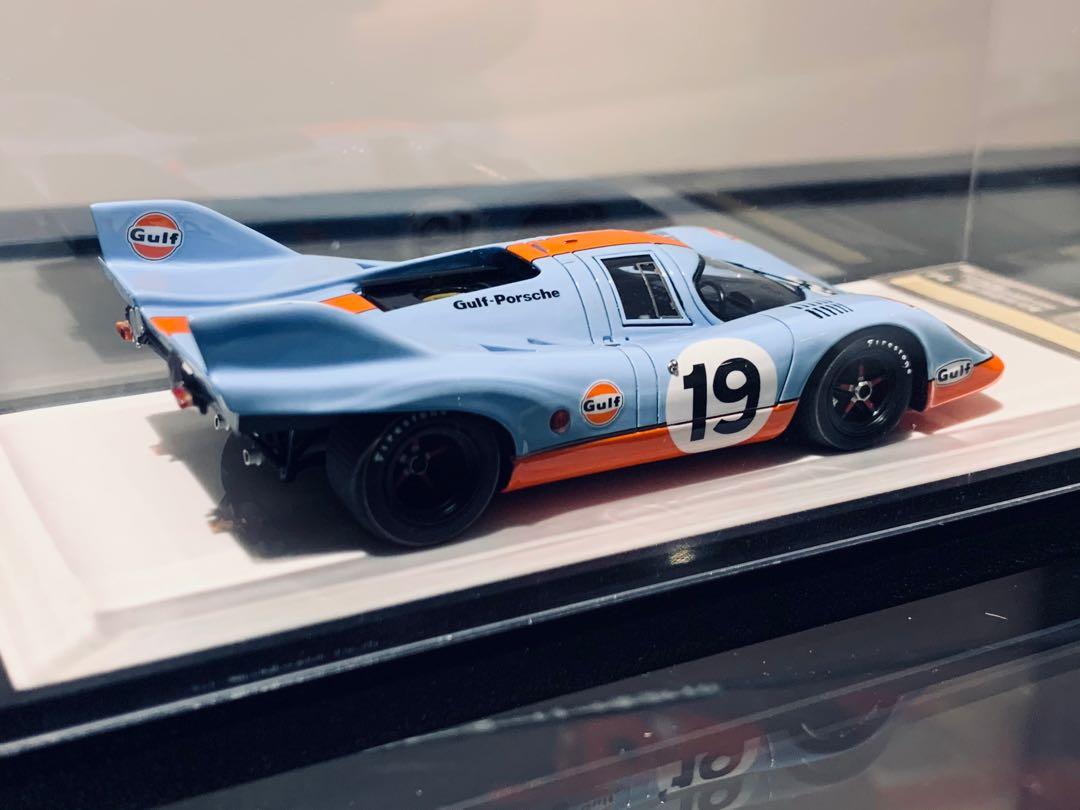 1/43 Makeup Eidolon Vision Porsche 917K 917 經典19號 Gulf Blue Le Mans 24 ...
