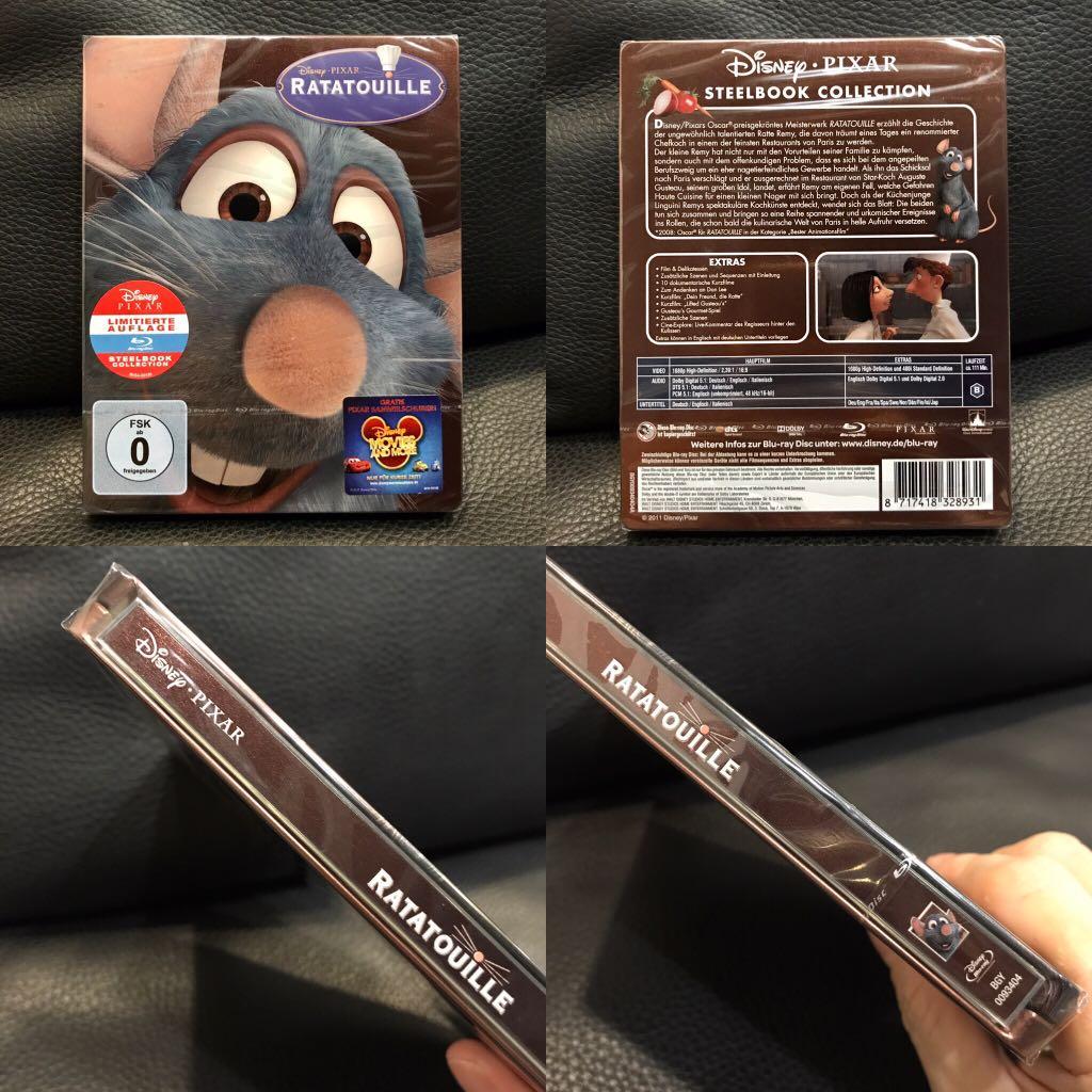 [STEELBOOK PRICES REDUCED] Disney PIXAR Blu-ray Steelbooks Monsters Inc ...