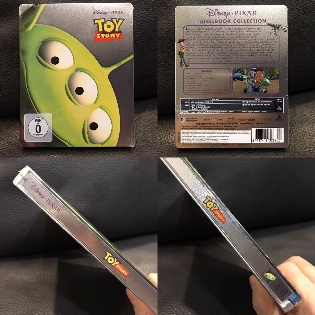[STEELBOOK PRICES REDUCED] Disney PIXAR Blu-ray Steelbooks Monsters Inc ...