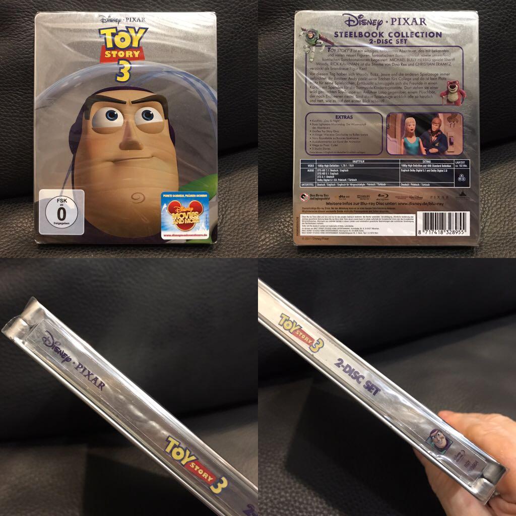 [STEELBOOK PRICES REDUCED] Disney PIXAR Blu-ray Steelbooks Monsters Inc ...