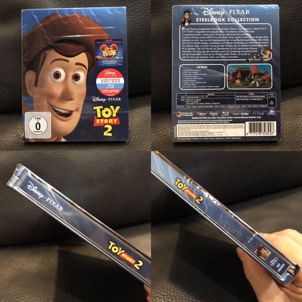 [STEELBOOK PRICES REDUCED] Disney PIXAR Blu-ray Steelbooks Monsters Inc ...